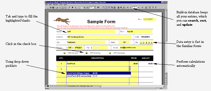 FormMax - E-Forms Software for Business Forms Designing and Filling ...
